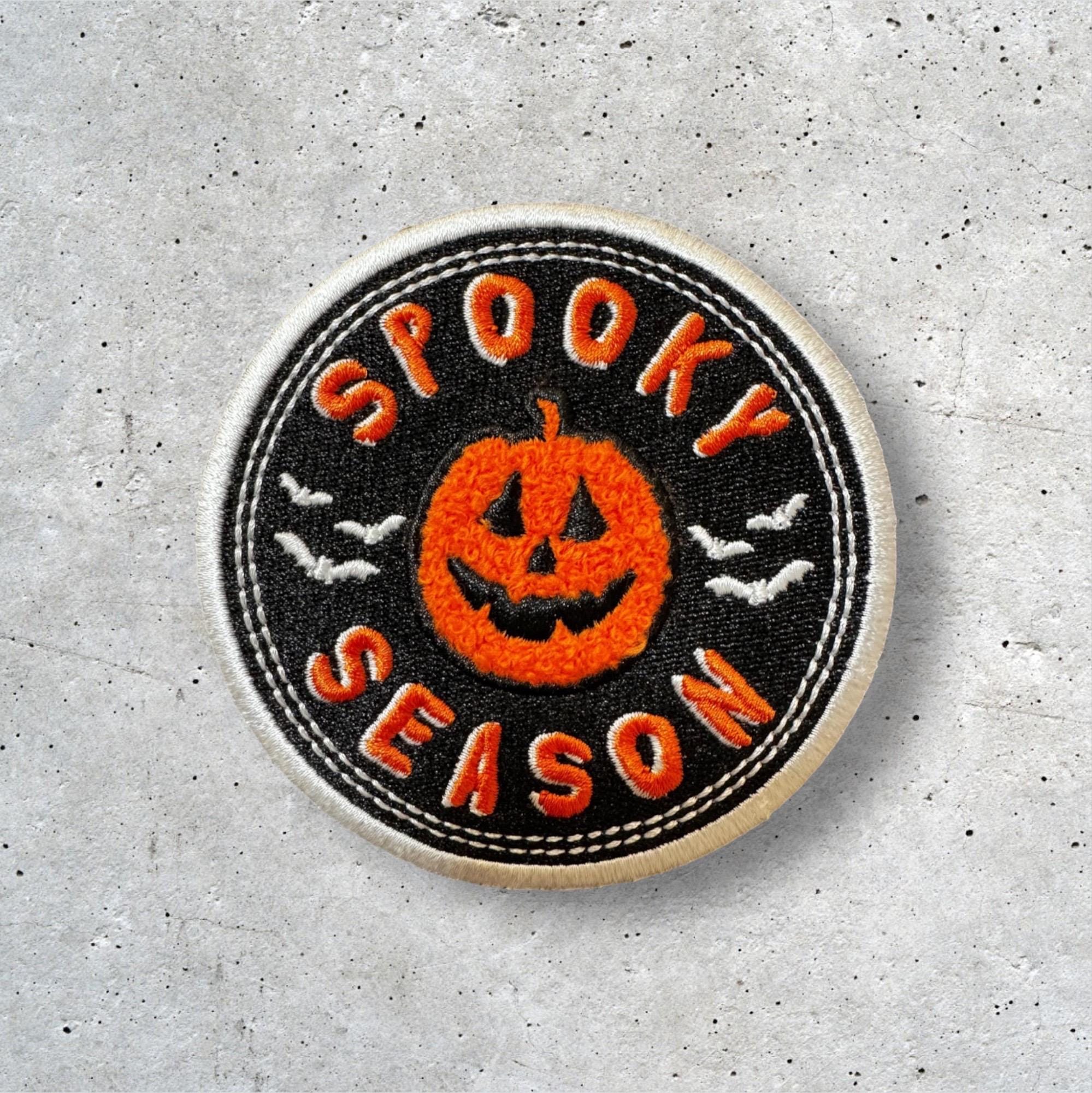 Halloween Patch, October Patch, Spooky Season Patch, Ghost Patch ...